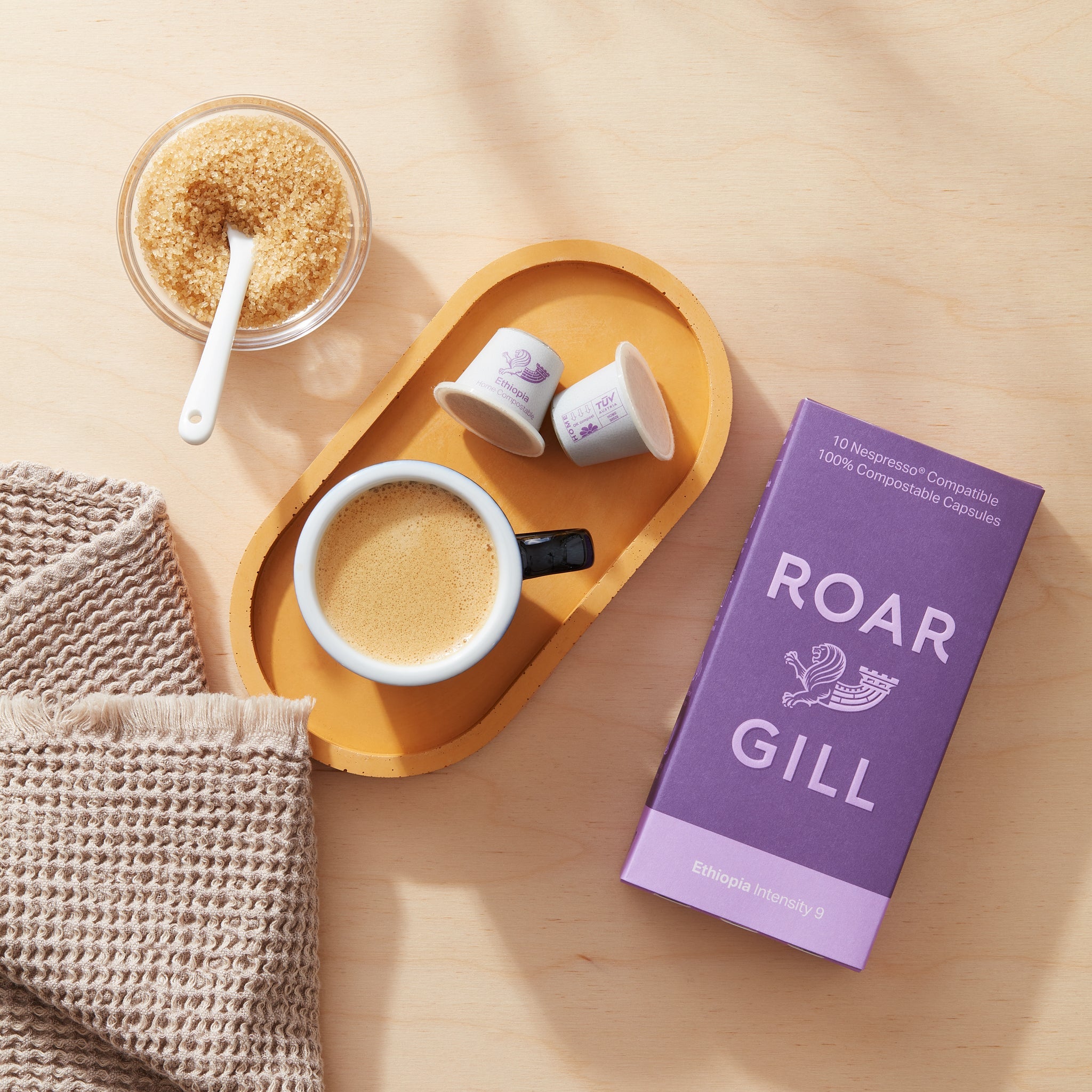 Roar Gill Compostable Coffee Pods - Delivering Coffee Sustainably